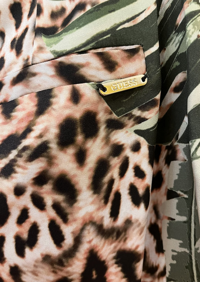 Guess Los Angeles leopard pantalone