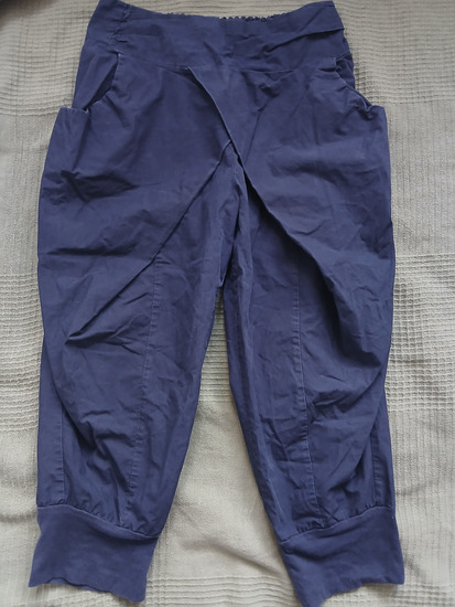 Calliope pamucne pantalone do kolena na preklop,S