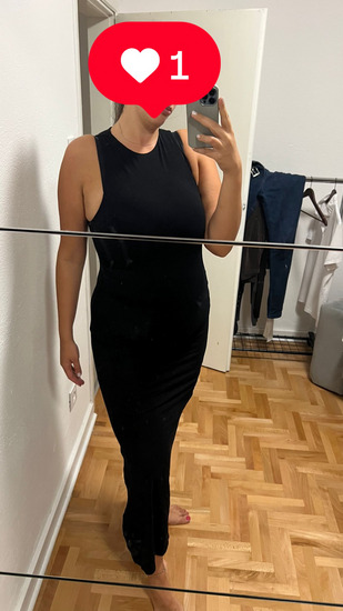 nova BERSHKA midi haljina L-XL