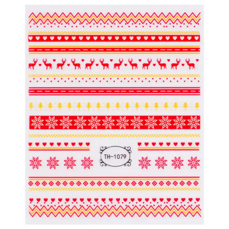 Nalepnice za nokte - New Year — TH-1079
