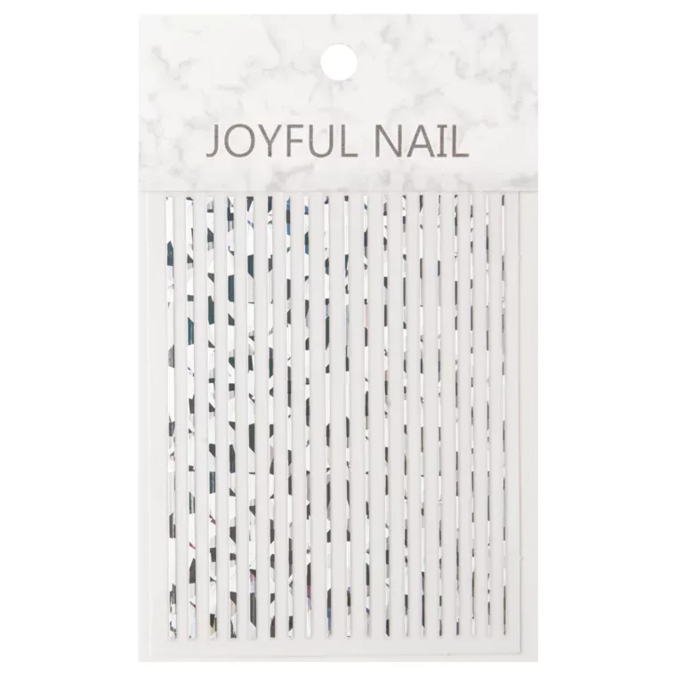 Strip trake za nail art Holo Silver