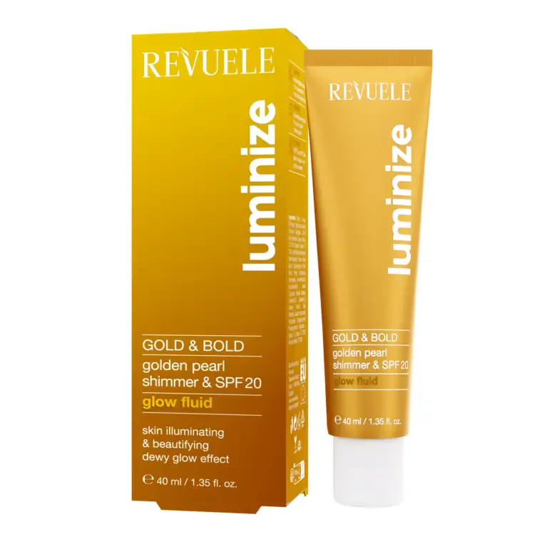 Fluid za lice i telo sa šimerom SPF20 - Gold & Bold