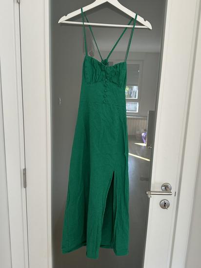ZARA lanena haljina S/M