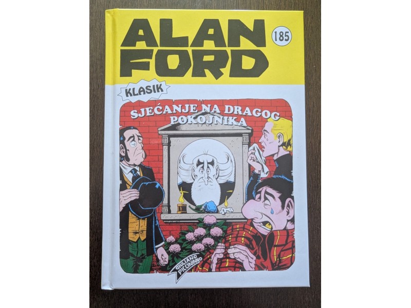 Alan Ford Klasik 185 - Sjećanje na dragog pokojnika(HC)