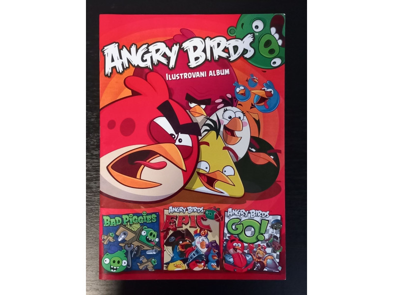 8# Album Angry Birds sa sličicama