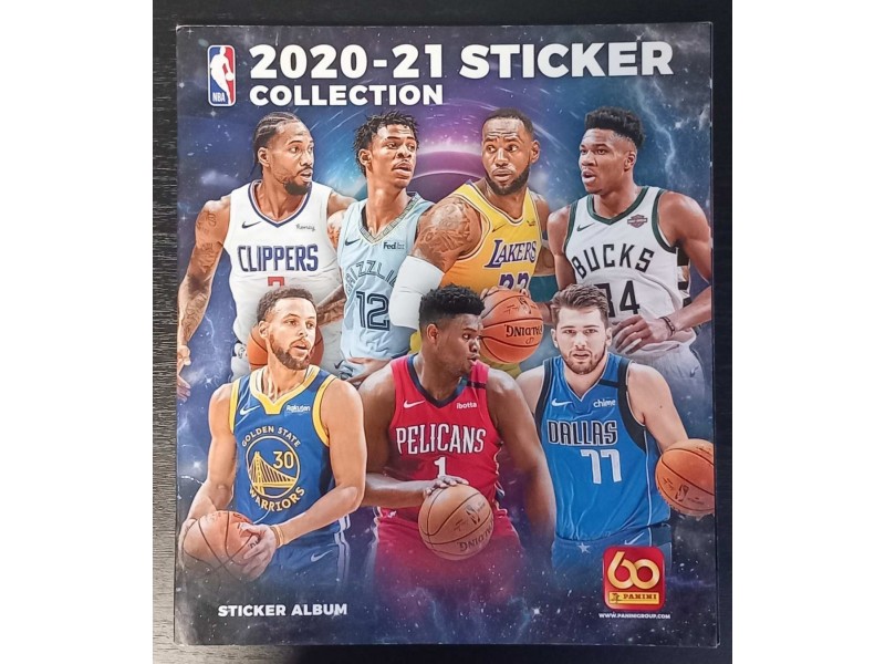 21# Album NBA 2020-21 prazan