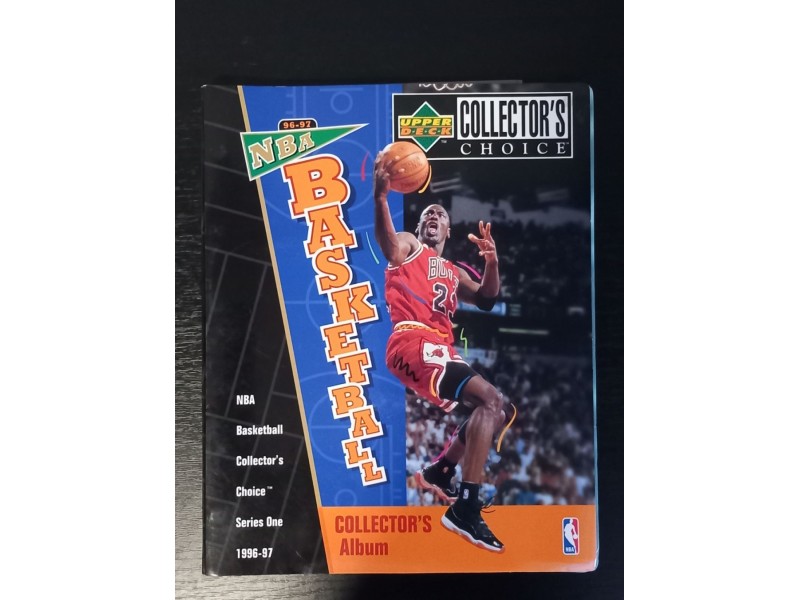 25# Album NBA Upper Deck 1996-97 prazan