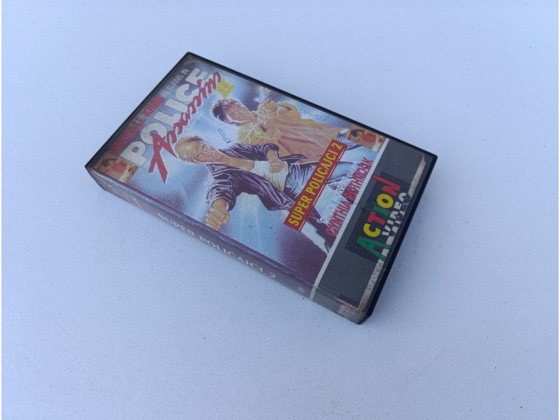 Super policajci 2 - VHS - ACTION VIDEO Cynthia Rothrock