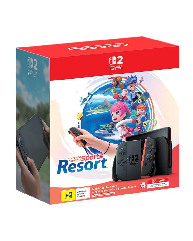 Konzola Nintendo Switch 2 - Light Blue and Light Red Joy-Con + Nintendo Switch Sports Resort