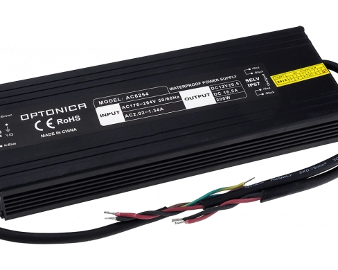 AC 6254 LED TRAFO VODOOTPORNI IP 67 200W 12V/16,7A