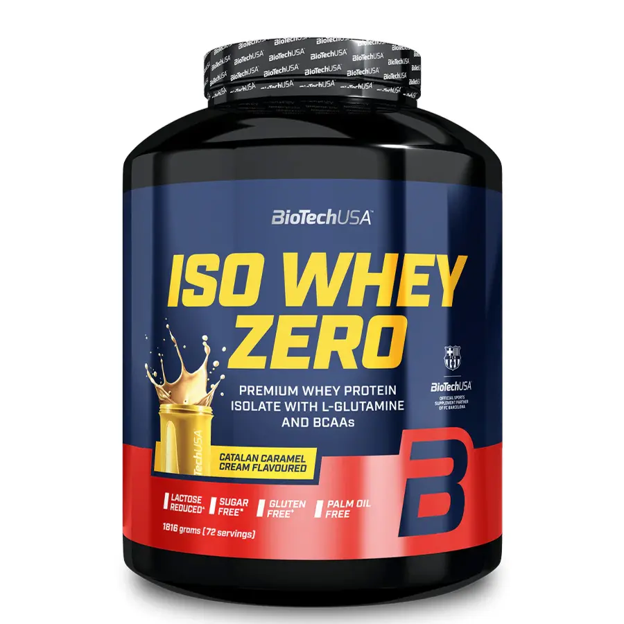 Iso whey zero (Catalan caramel cream) 1.8kg - BioTechUSA
