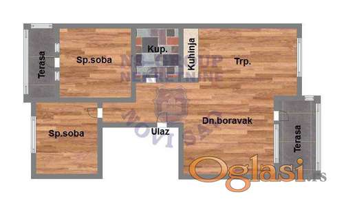 Odličan trosoban stan na Klisi!