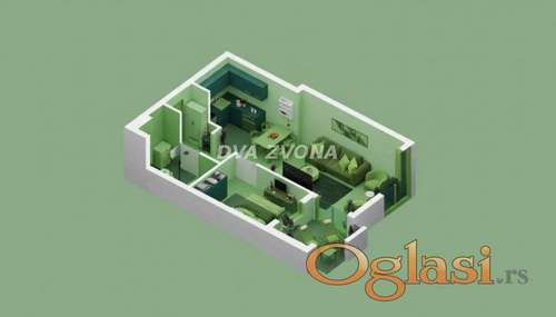 PODBARA – MODERAN DVOSOBAN STAN 40,52 m²