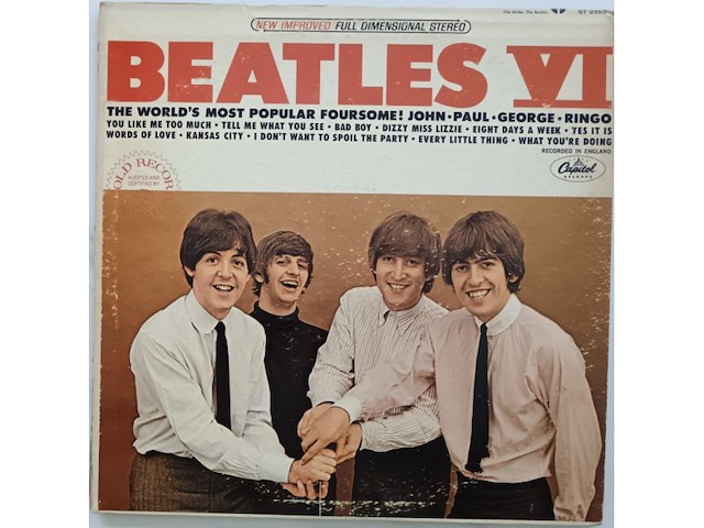 BEATLES  -  BEATLES  VI  ( U.S.A. Press !!! )
