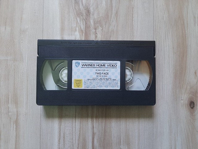 Avanture Betmena i Robina: Dvolični (Two-Face) WB VHS