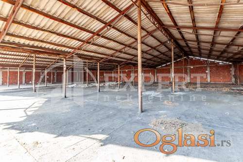 Izdaje se magacin otvorenog tipa 1780m2, na periferiji Niša