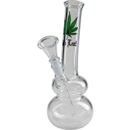 Black Leaf – stakleni bong H:260mm O:34/72/95mm SG:14