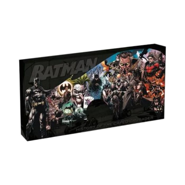 Lampa Pyramid Batman History Of The Caped Crusader Letterbox - Light Up Canvas