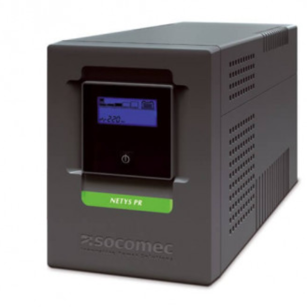 UPS Socomec NeTYS PR-MT 1500A1050W 230V 5060HzAVRSTEPWAVERJ45USB