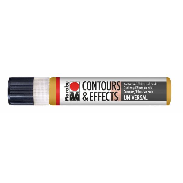 Marabu RSILK KONTURA 784 METALIC GOLD
