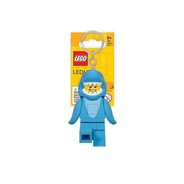 LEGO Classic privezak za ključeve sa svetlom: Tip u ajkula odelu LGL-KE155ID: EK000886214
