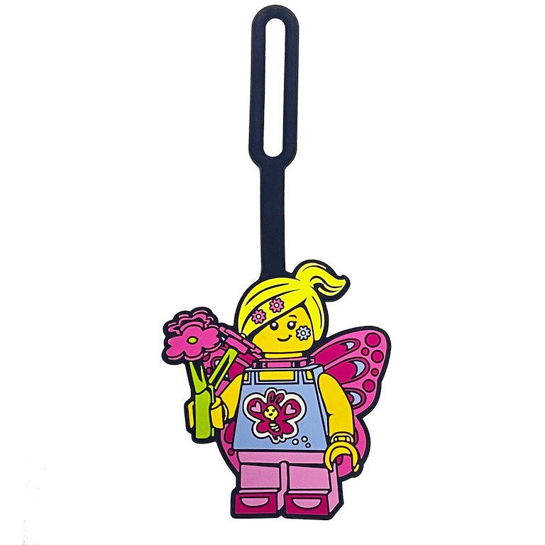 LEGO etiketa za torbu: Devojčica u kostimu leptira 52853ID: EK000886326