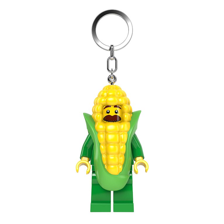 LEGO Minifigure privezak za ključeve sa svetlom: Tip u kukuruz kostimu LGL-KE242HID: EK000886285