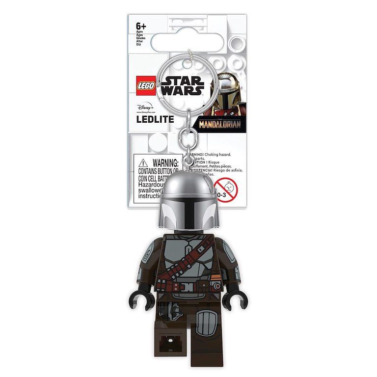LEGO Star Wars privezak za ključeve sa svetlom: Mandalorijan iz sezone 2 LGL-KE187HID: EK000886195