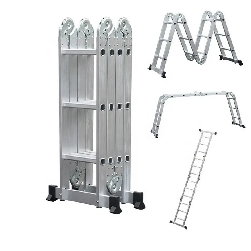 SuperStep Zglobne Aluminijumske Merdevine 4x3ID: EK000881920