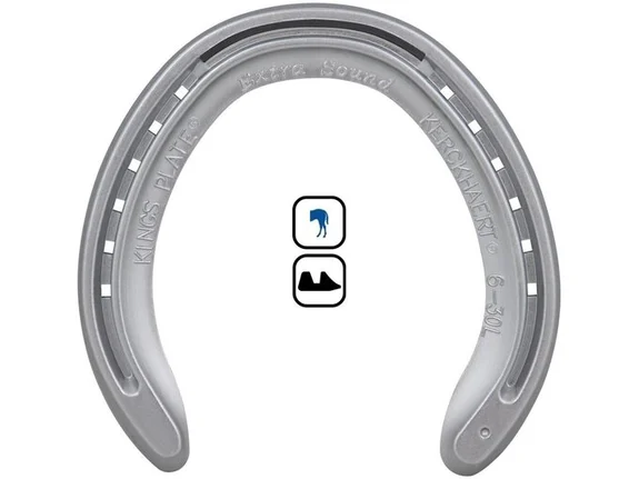 Kerckhaert Potkovice za konje Alu Kings Plate Extra Sound 5-29 1/C zadnje
