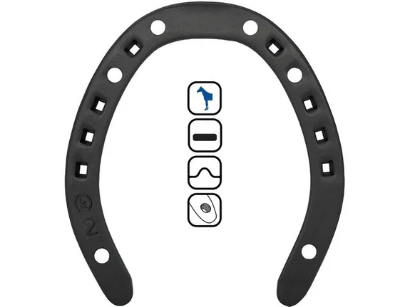 Kerckhaert Potkovice za konje Legend Flat 15x6 1/C 2 prednje S6 5/16