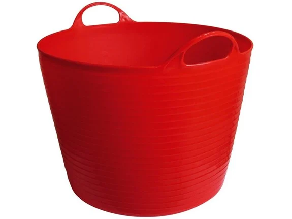 Kerbl Hranilica fleksibilna crvena 42l