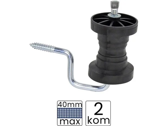 VNT Electronics Ugaoni izolator za trake 2/1