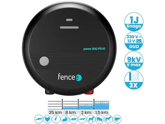 VNT Electronics Električni pastir Fencee power Duo PD10