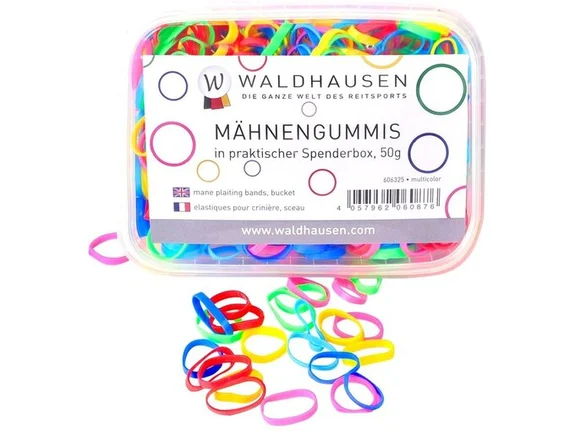 Waldhausen Gumice za grivu šarene 50g