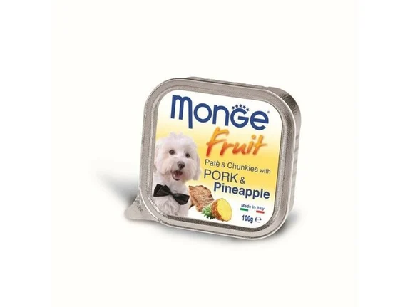 Monge Hrana za pse Fruit Svinjetina i ananas 100g
