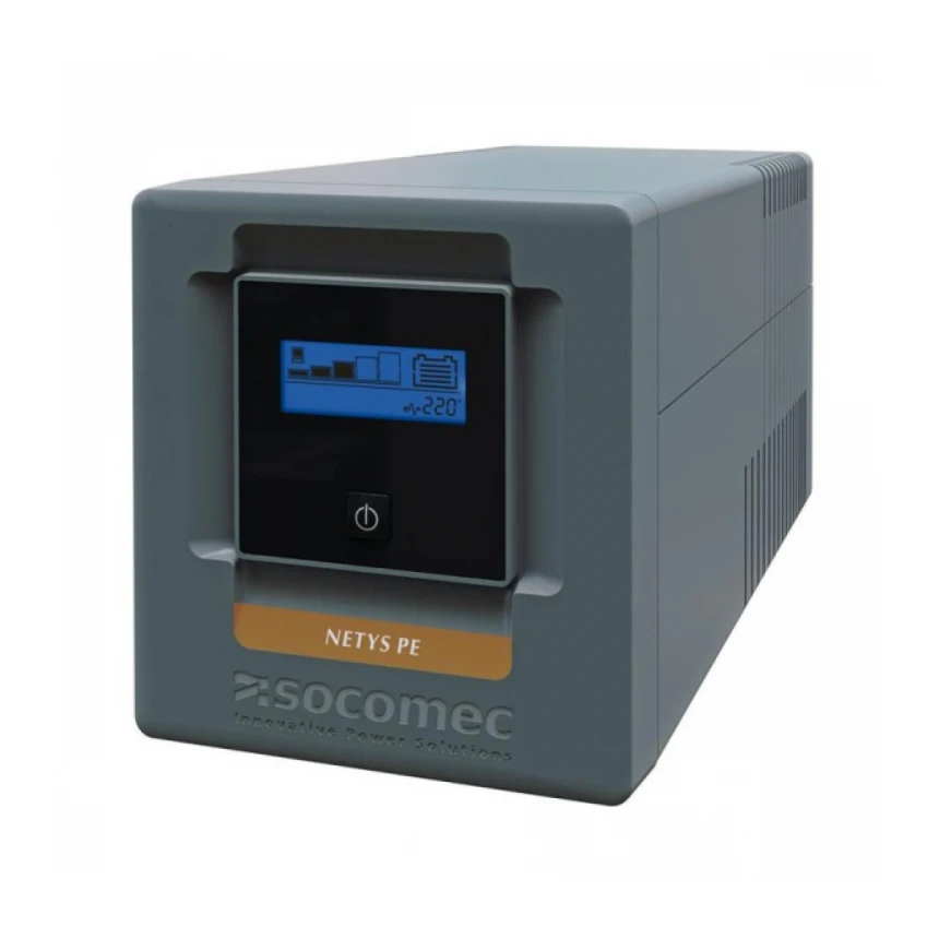 UPS Socomec NeTYS PE 1500VA/900W 230V 50/60Hz BATTERY INCLUDED WITH AVR, STEP