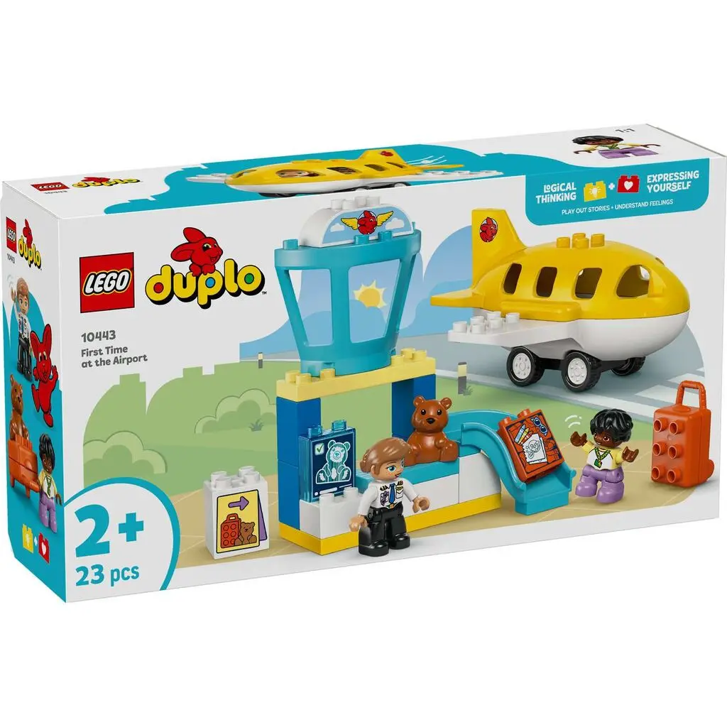 LEGO Duplo Prvi put na aerodromu 10443, Uzrast 2+