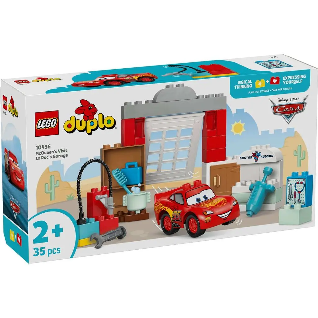 LEGO Duplo Mekvinova poseta Dokovoj garaži 10456, Uzrast 2+