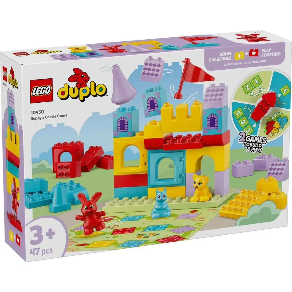 LEGO Duplo Hopsina igra u dvorcu 10450, Uzrast 3+