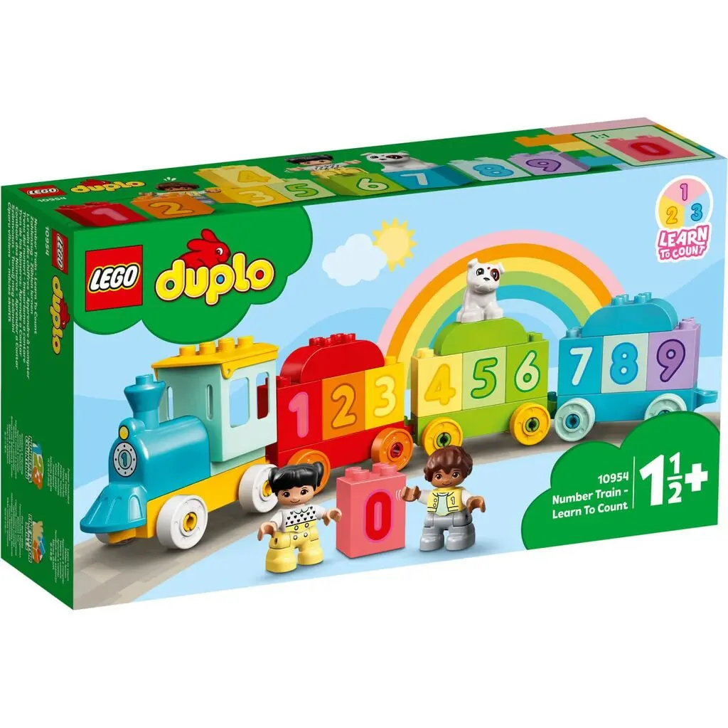 LEGO Duplo Voz sa brojevima učimo da brojimo 10954, Uzrast 1.5+