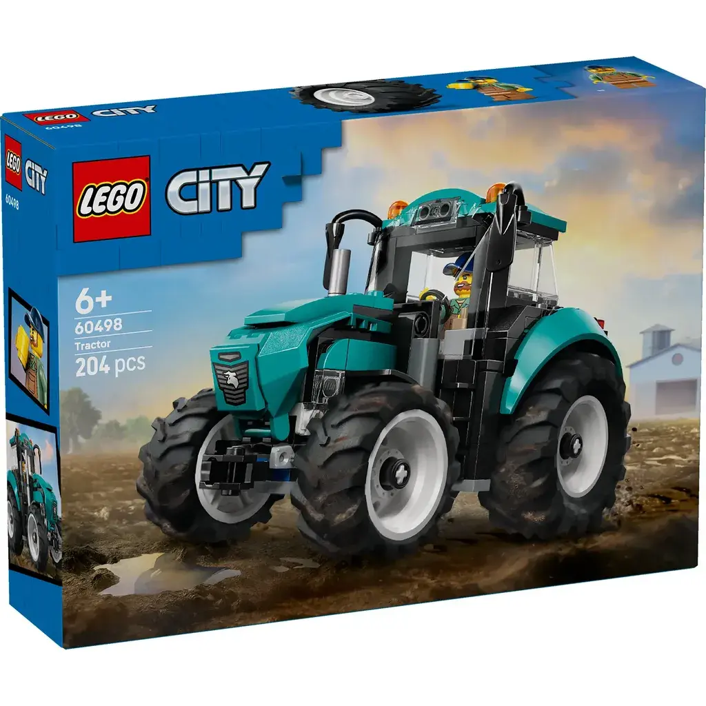 LEGO City Traktor 60498, Uzrast 6+