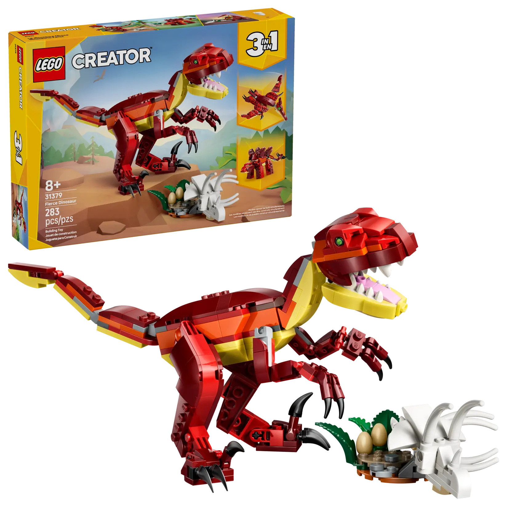 LEGO Creator 3u1 Strašni dinosaurs 31379, Uzrast 8+