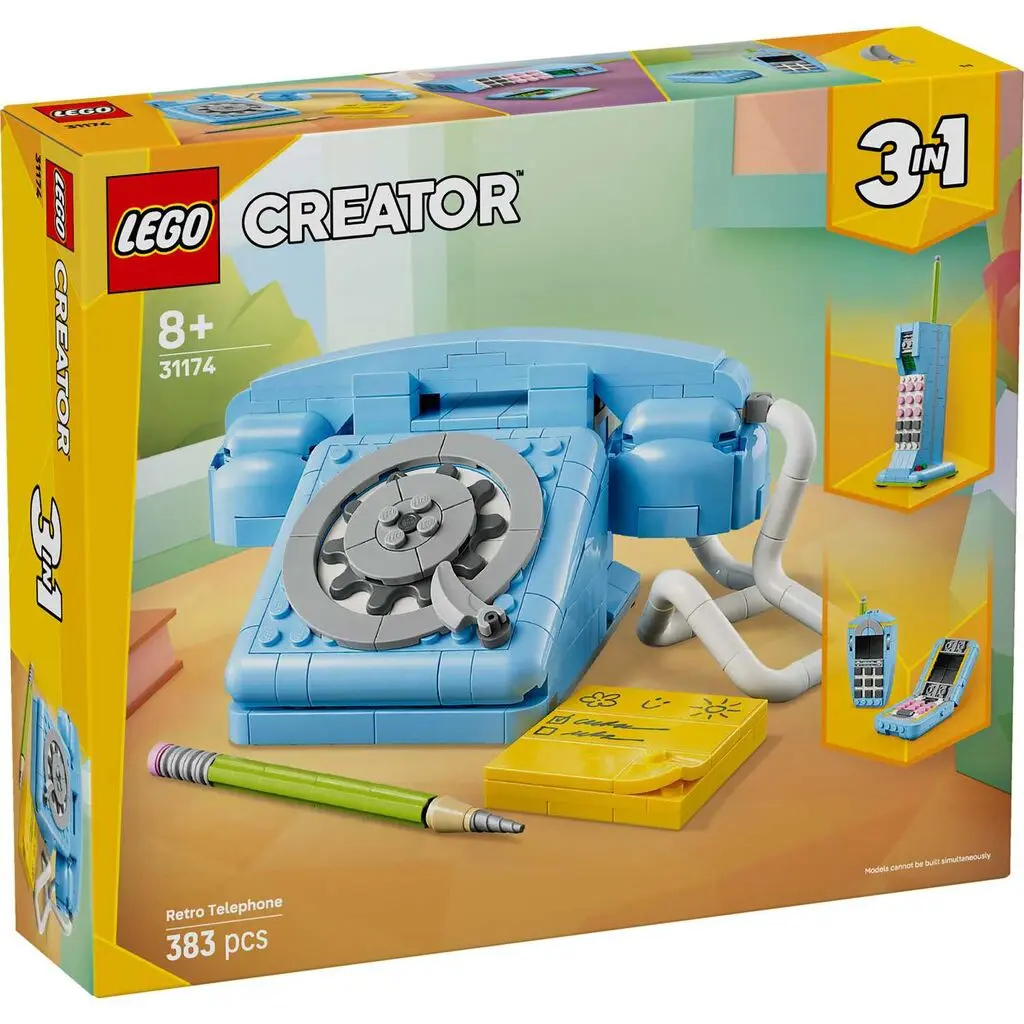 LEGO Creator retro telefon 31174, Uzrast 8+