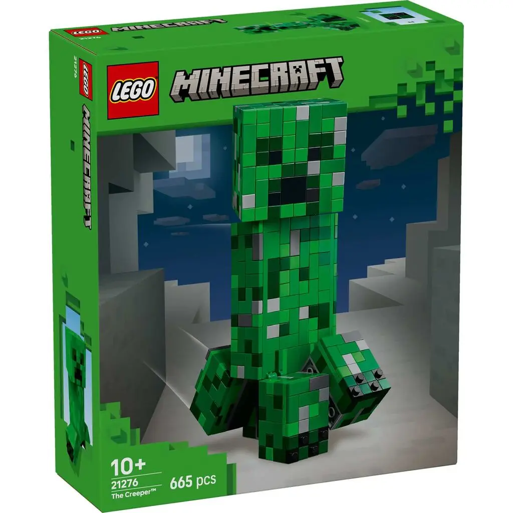 LEGO Minecraft Kriper 21276, Uzrast 10+