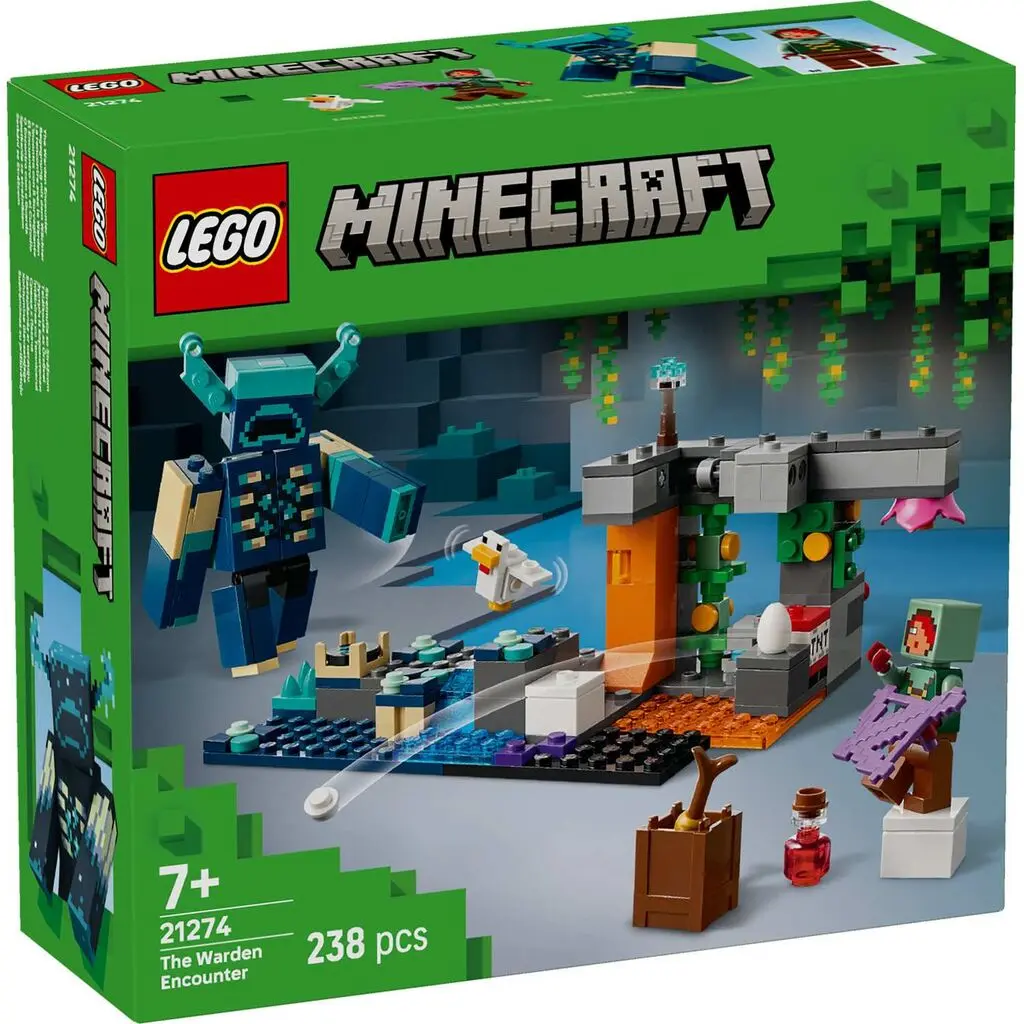 LEGO Minecraft Susret sa čuvarom 21274, Uzrast 7+