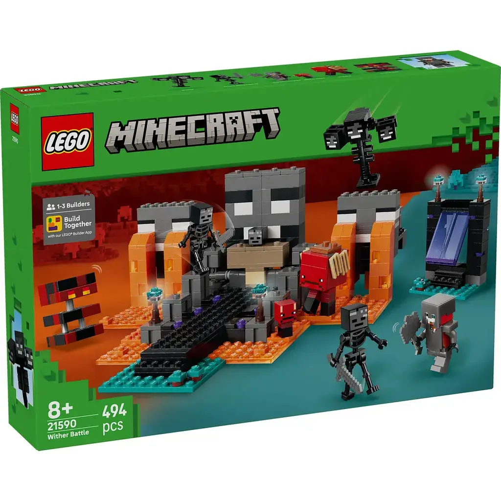 LEGO Minecraft Bitka sa viterima 21590, Uzrast 8+