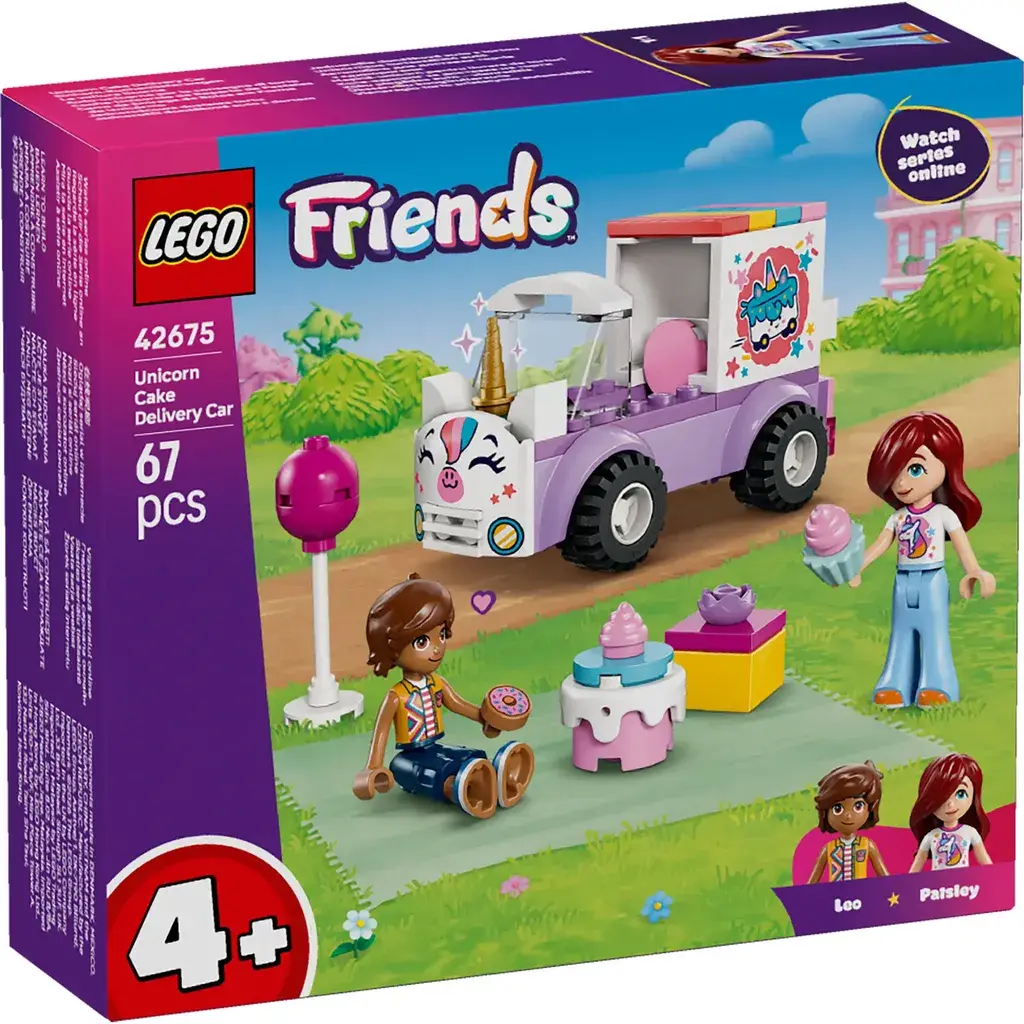 LEGO Friends Auto jednorog za dostavljanje torti 42675, Uzrast 4+