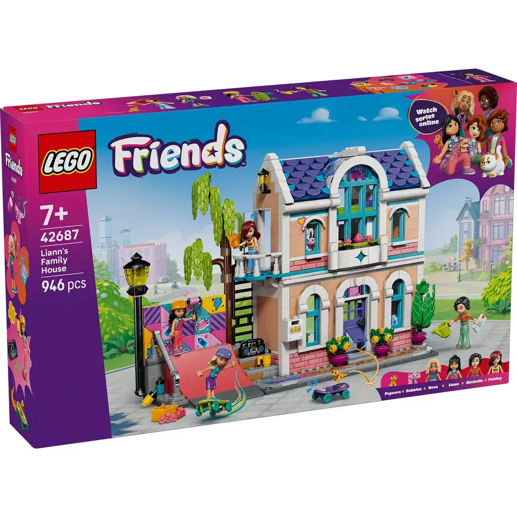 LEGO Friends Lienina porodična kuća 42687, Uzrast 7+