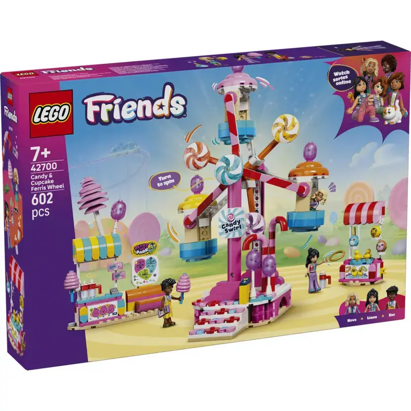 Lego Friends Panoramski točak od slatkiša i kapkejka 42700